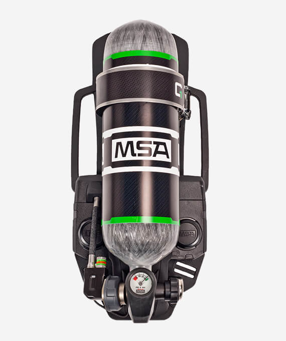 MSA G1 SCBA - product shot | Branding, Web Design, & Marketing Services