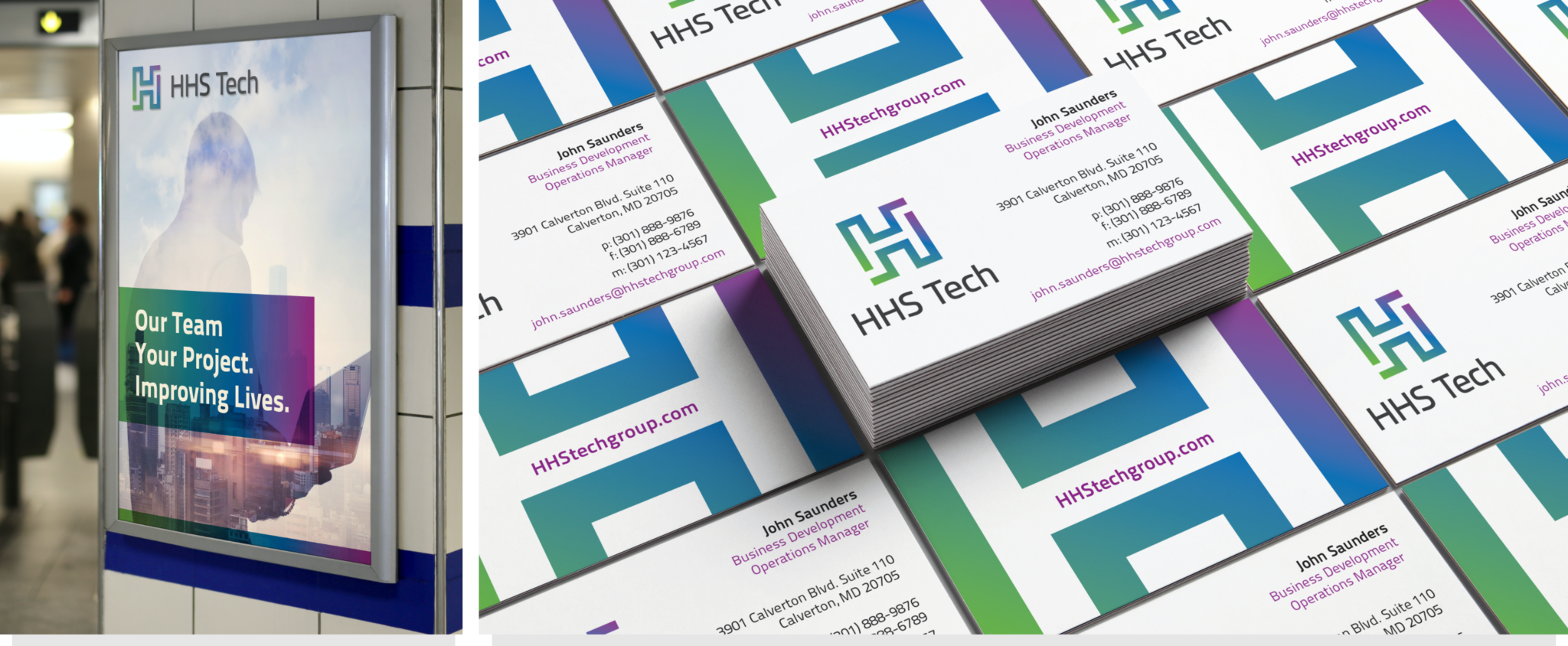 HHS Technology Group Branding - Sutter Group Web Design & Branding ...