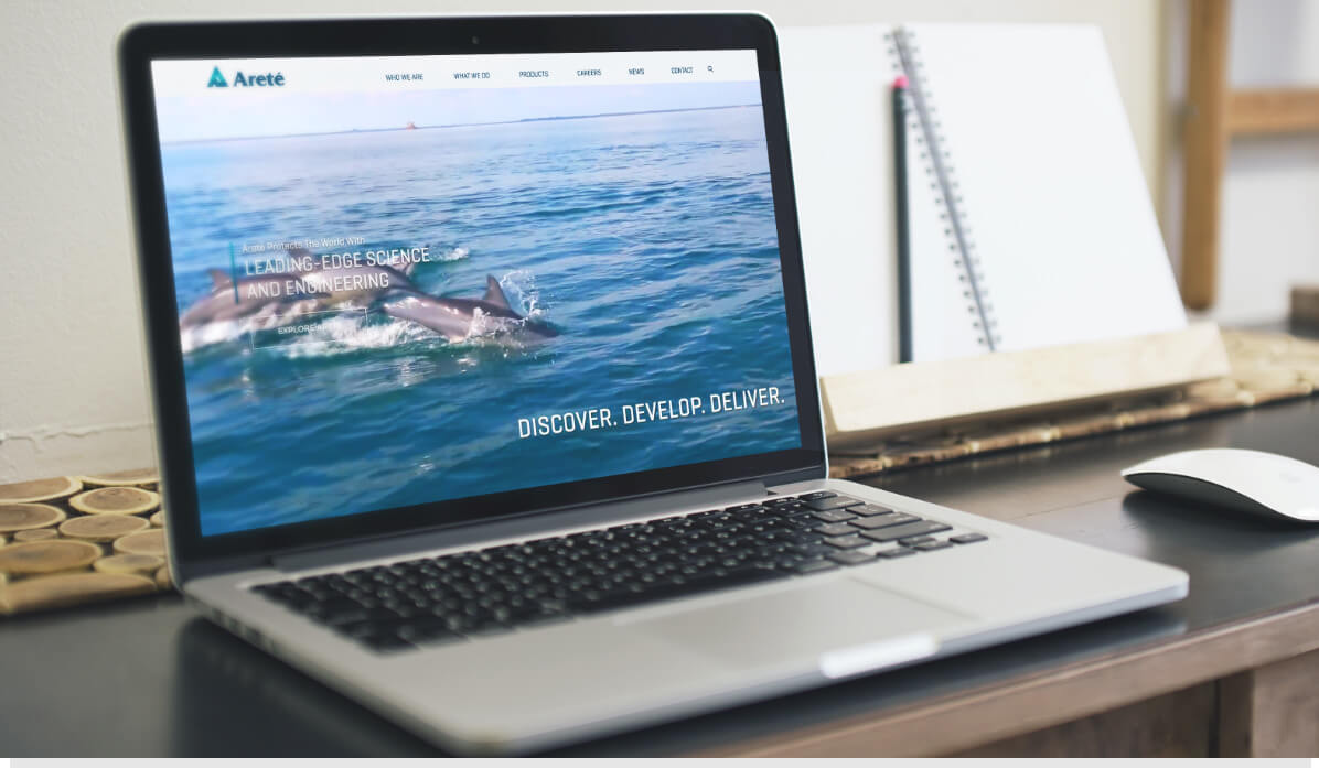 Areté Website - Sutter Group Web Design & Branding Solutions